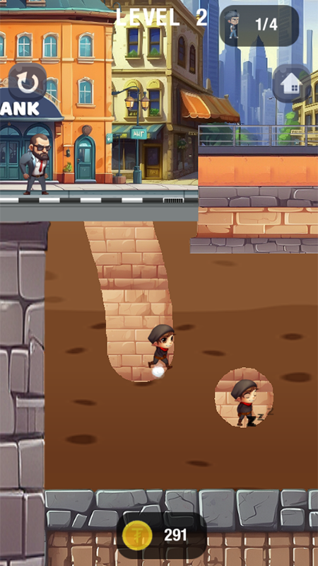 Heist Escape - HTML5 Construct3 Game by Game-LaunchPad | CodeCanyon